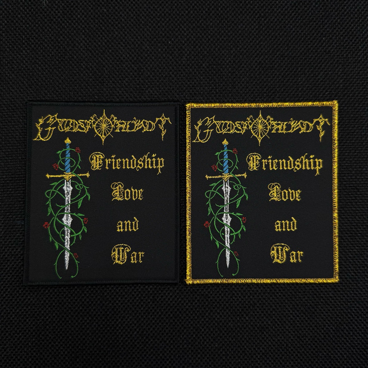 Gudsforladt - Sword (Woven Patch) – Wolves of Hades