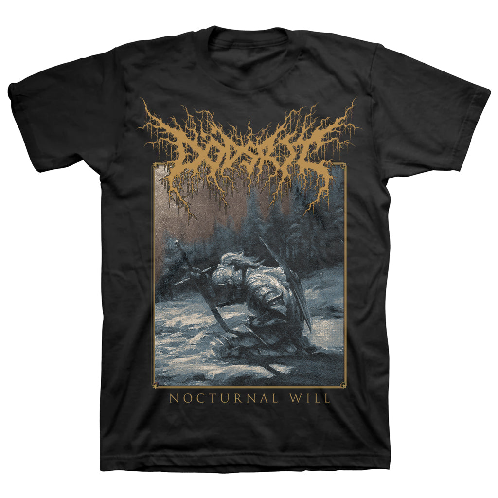 Dödsrit - Nocturnal Will (Gold Logo / T-Shirt) – Wolves of Hades